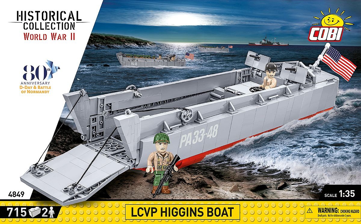 LCVP Higgins Boat (COBI-4849) \ Ships and boats \ Cobi.eu
